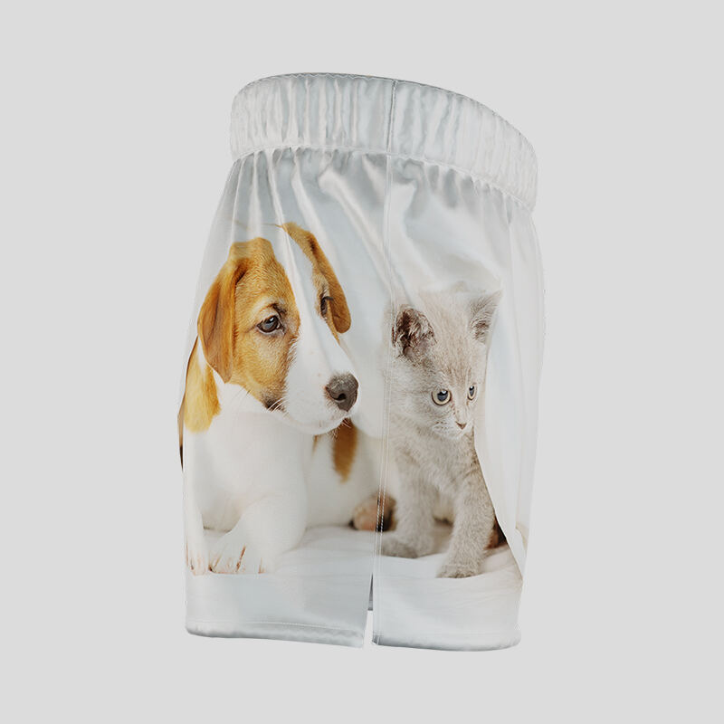 Men's Personalized Woven Boxer Shorts. Custom Boxer Shorts.