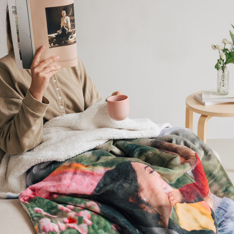 Personalised Throw Blanket | Design Your Own Sofa Throws