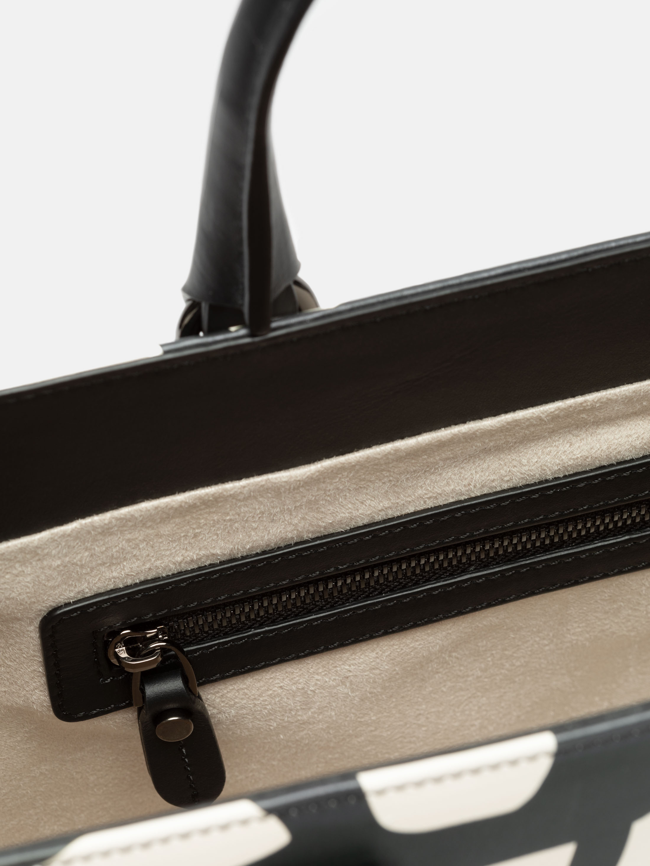 Custom Shopper Bag. Printed Shopper Bag. 100% Nappa Leather.