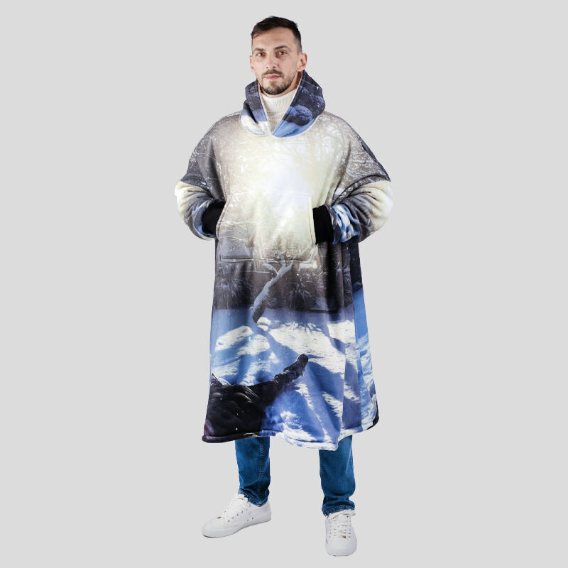 Coperta con cappuccio personalizzata | Coperta con cappuccio ...