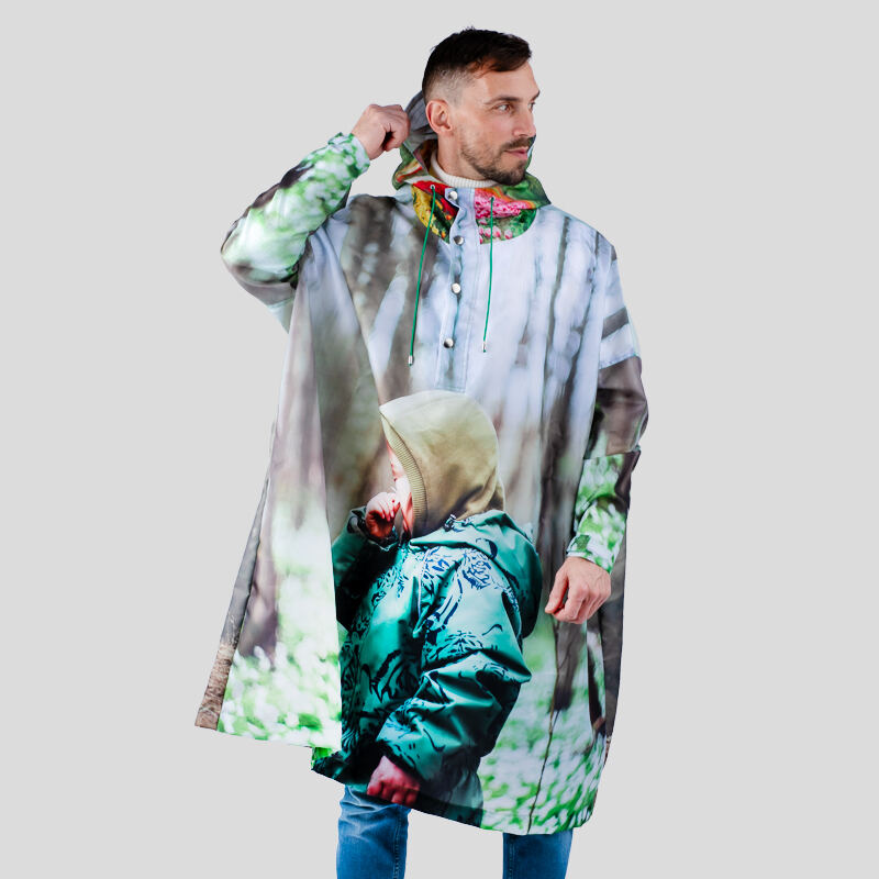 Personalized Rain Poncho | Design Custom Poncho with Photos