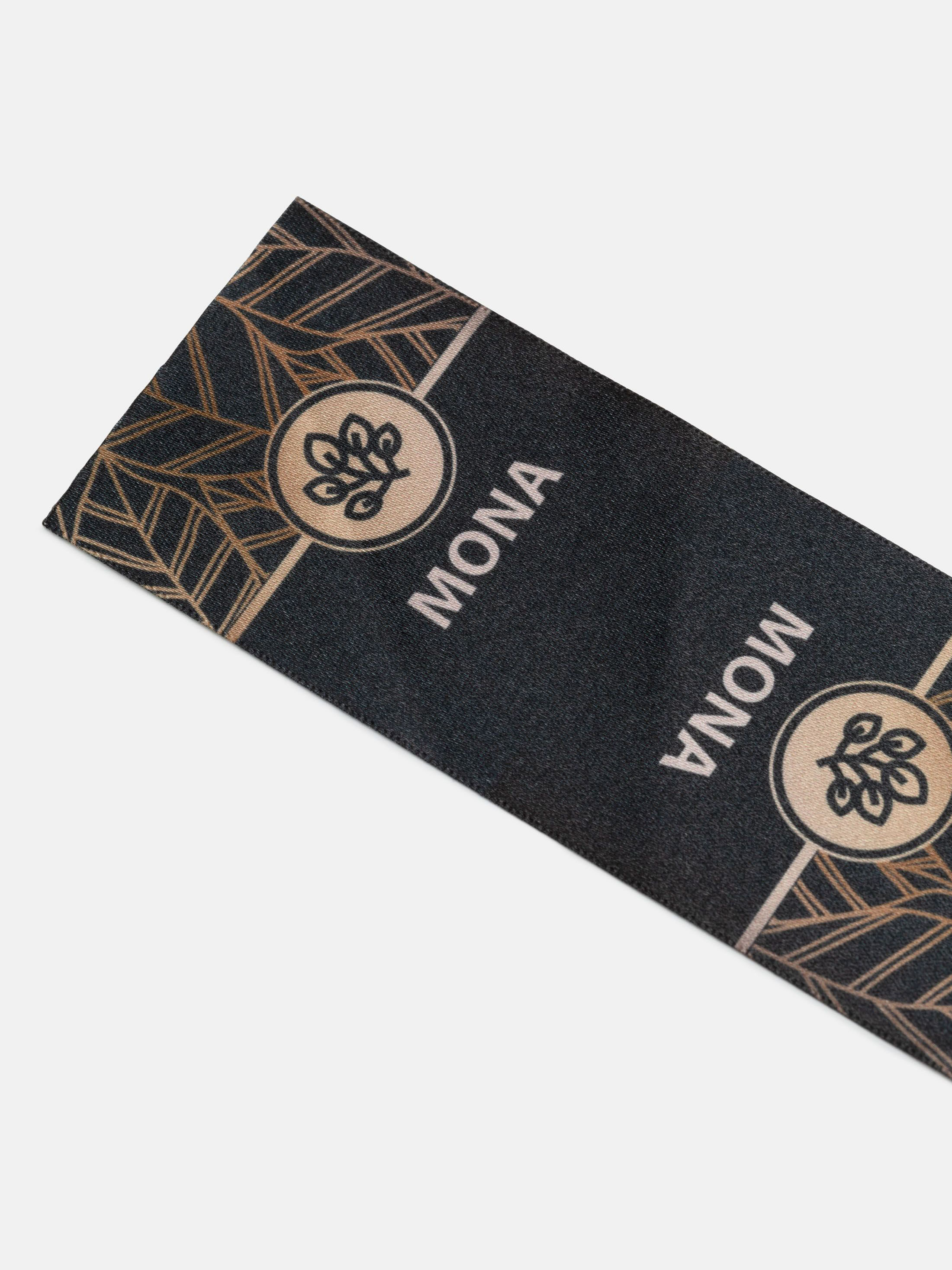 Custom Fabric Logo Labels. Fabric Brand Labels.