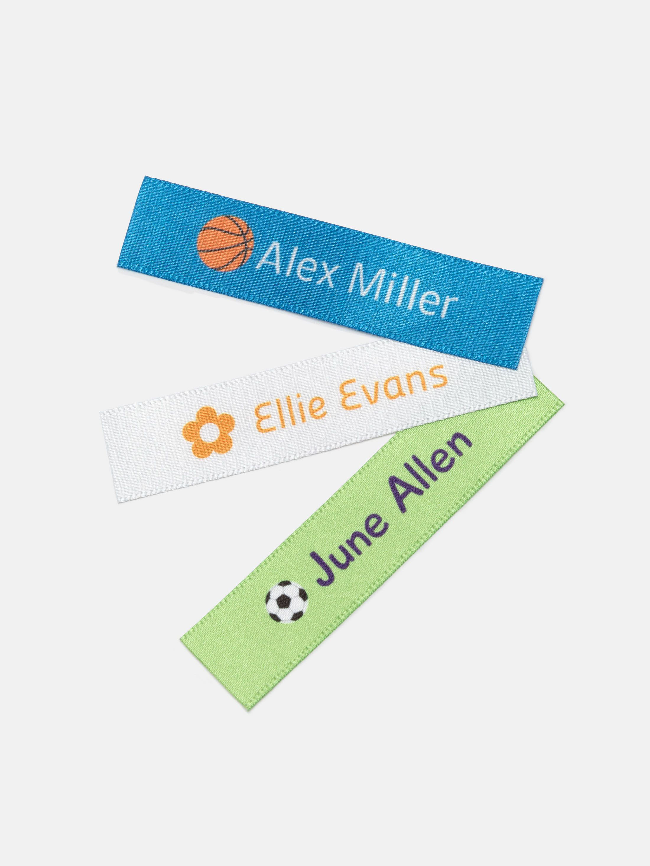 Fabric Name Label. Custom Fabric Name Tags.