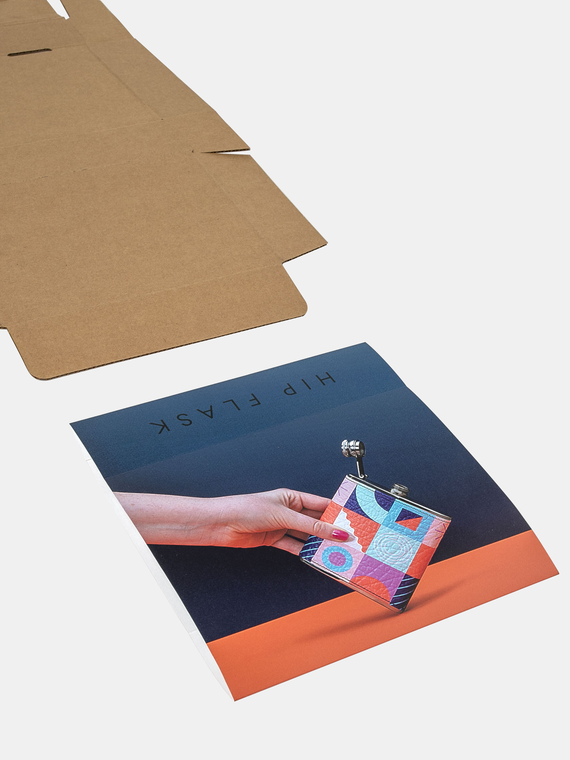 Boîte personnalisée avec pochettes imprimées. Impression de pochettes ...