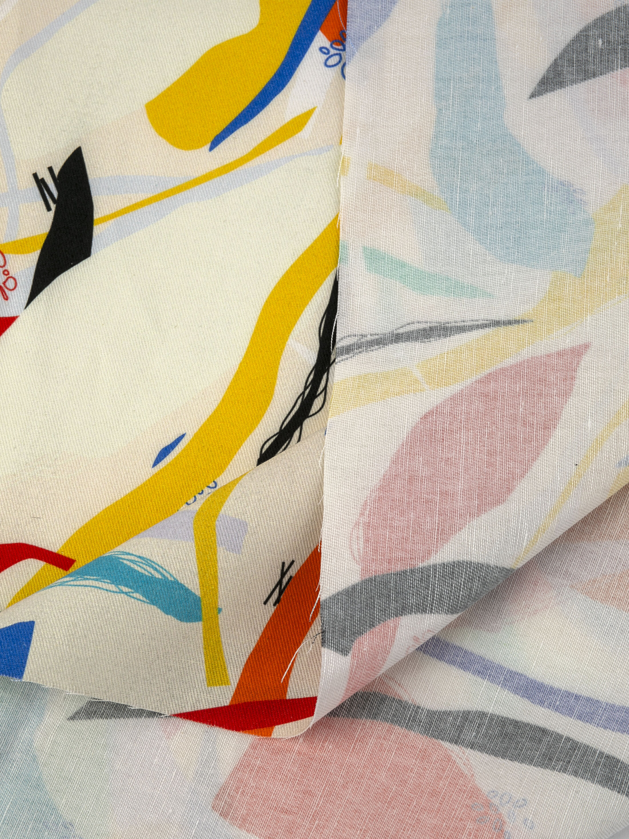 Printed Twill Hemp Cotton Fabric | Hemp Twill Fabric