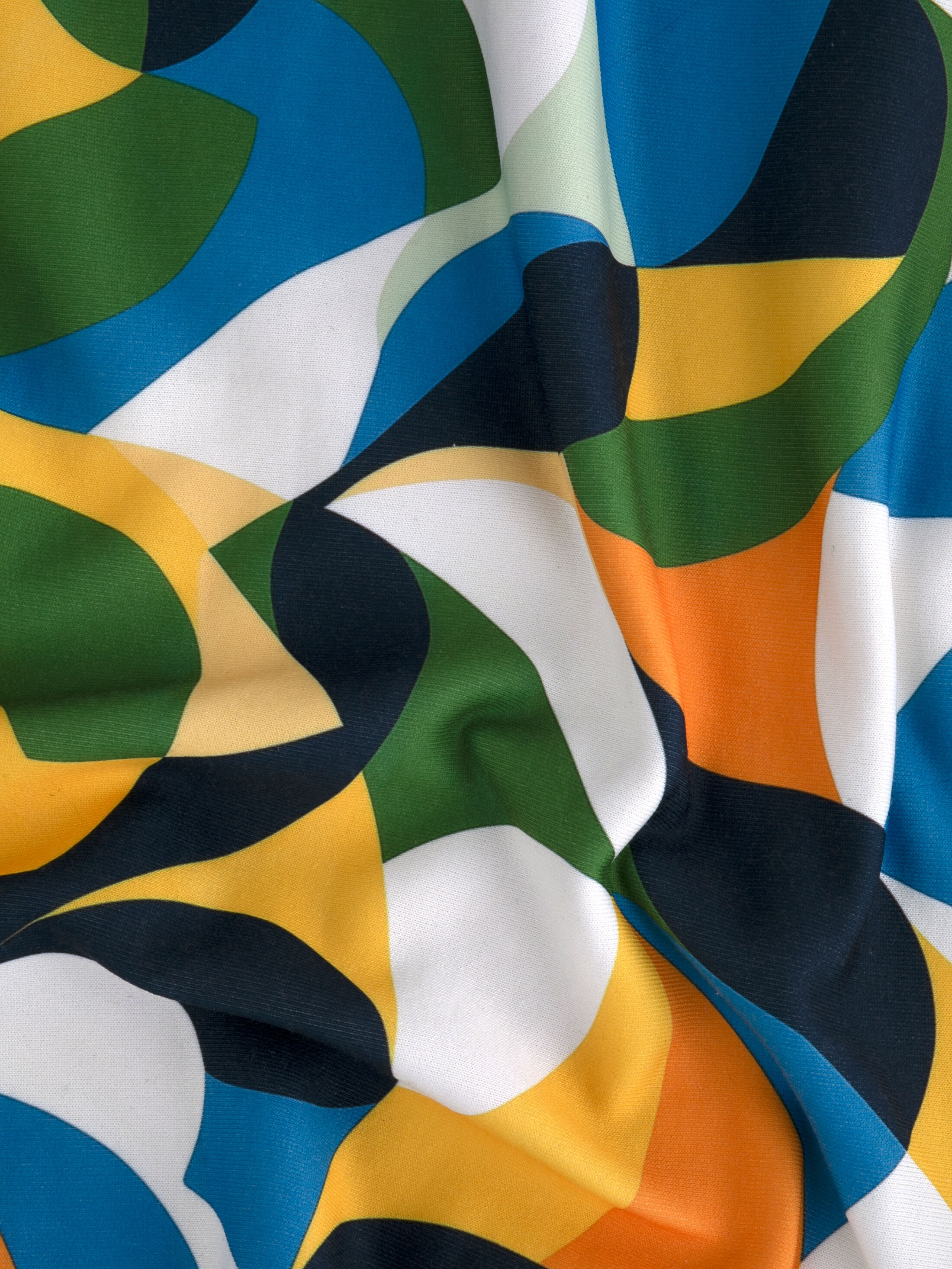 Printed Brushed Jersey Fabric | Brushed Back Jersey Fabric