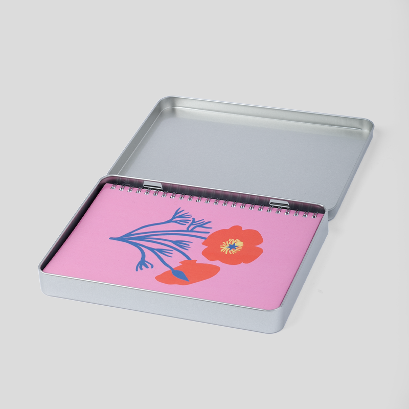Tin with Custom Card Sleeves | Tin with Photo Card Sleeves