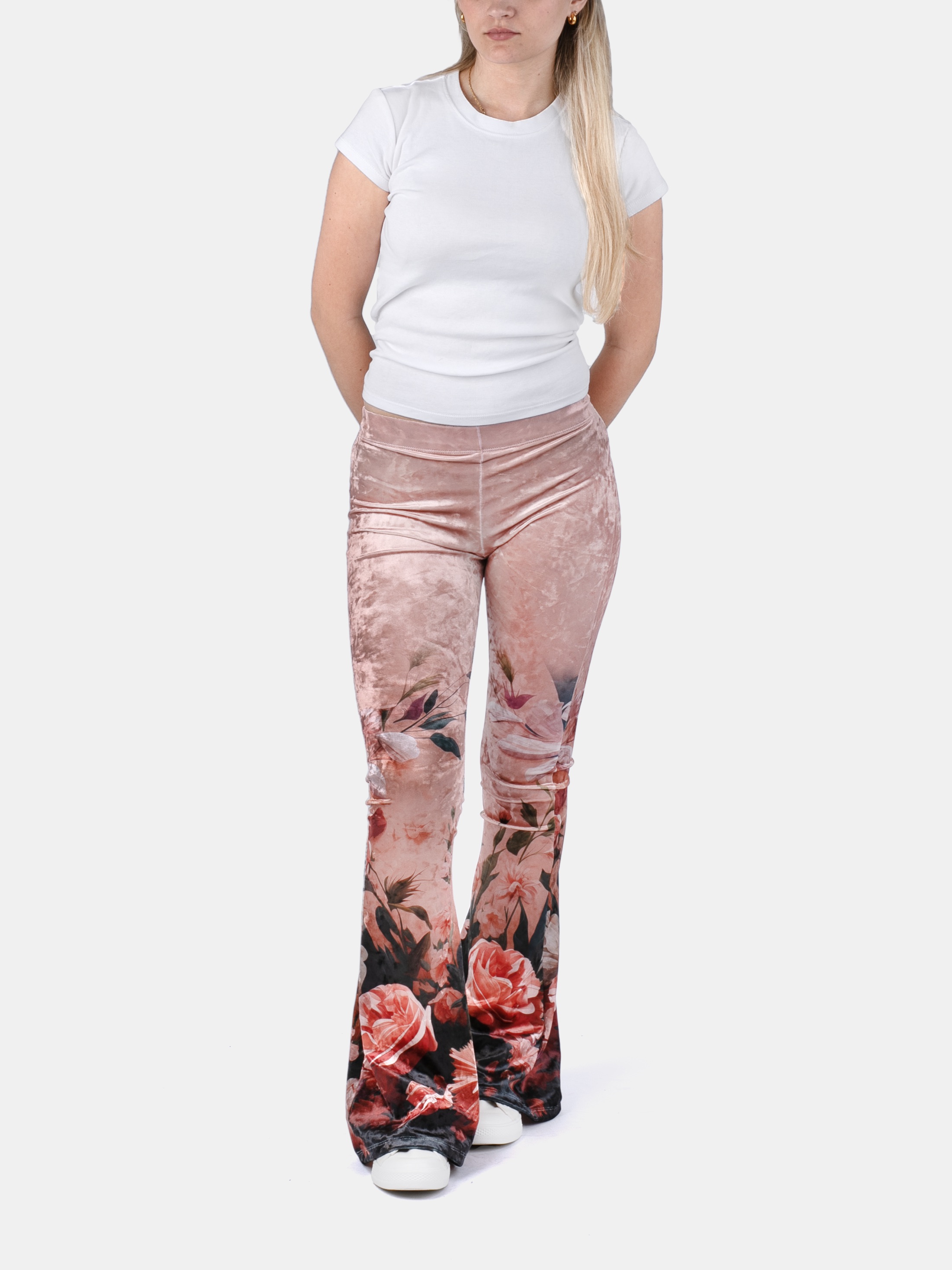 Custom Printed Flare Leggings | Custom Printed Flare Pants