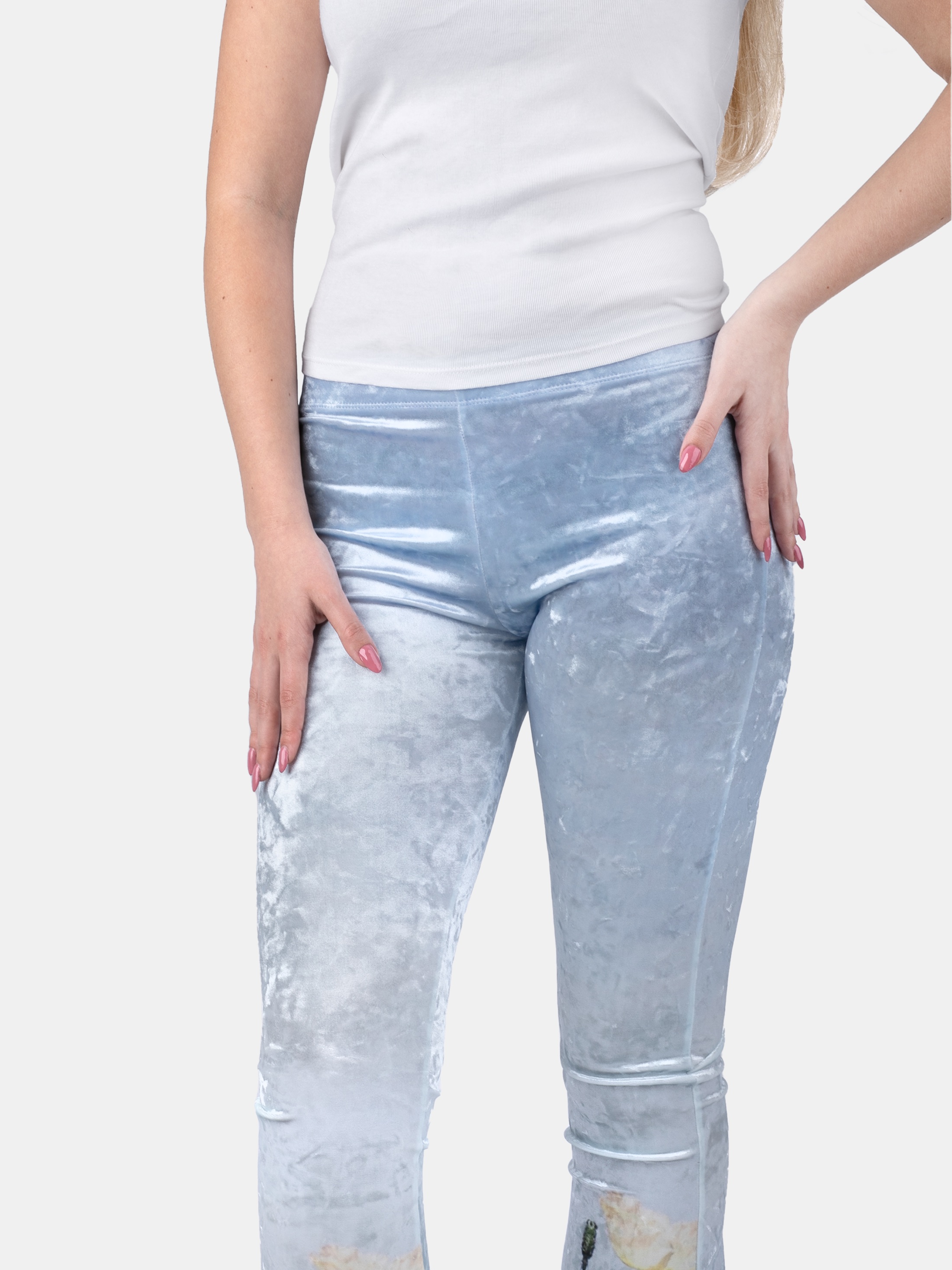 Custom Printed Flare Leggings | Custom Printed Flare Pants