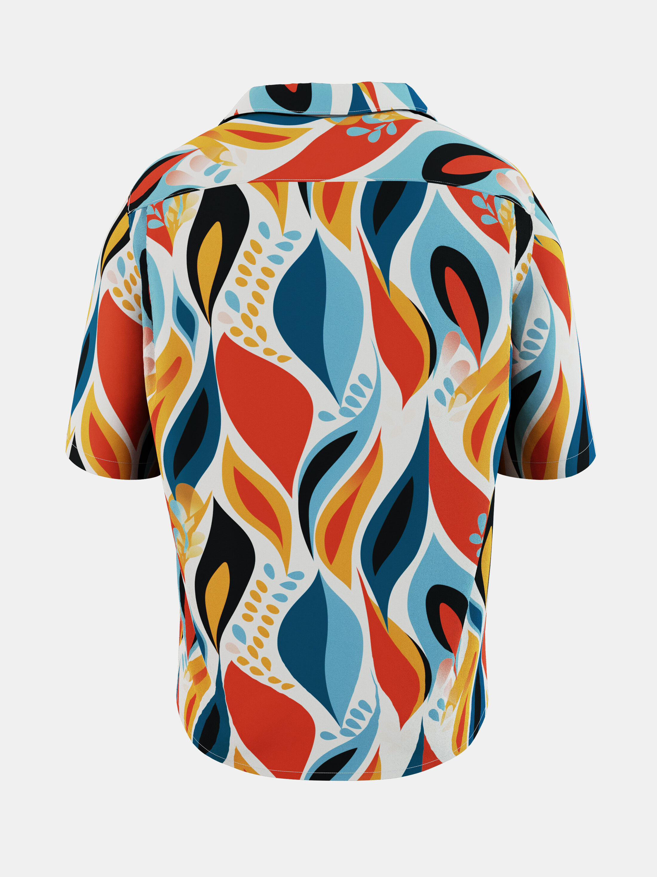 Custom Camp Collar Shirts for Men- Print Your Design