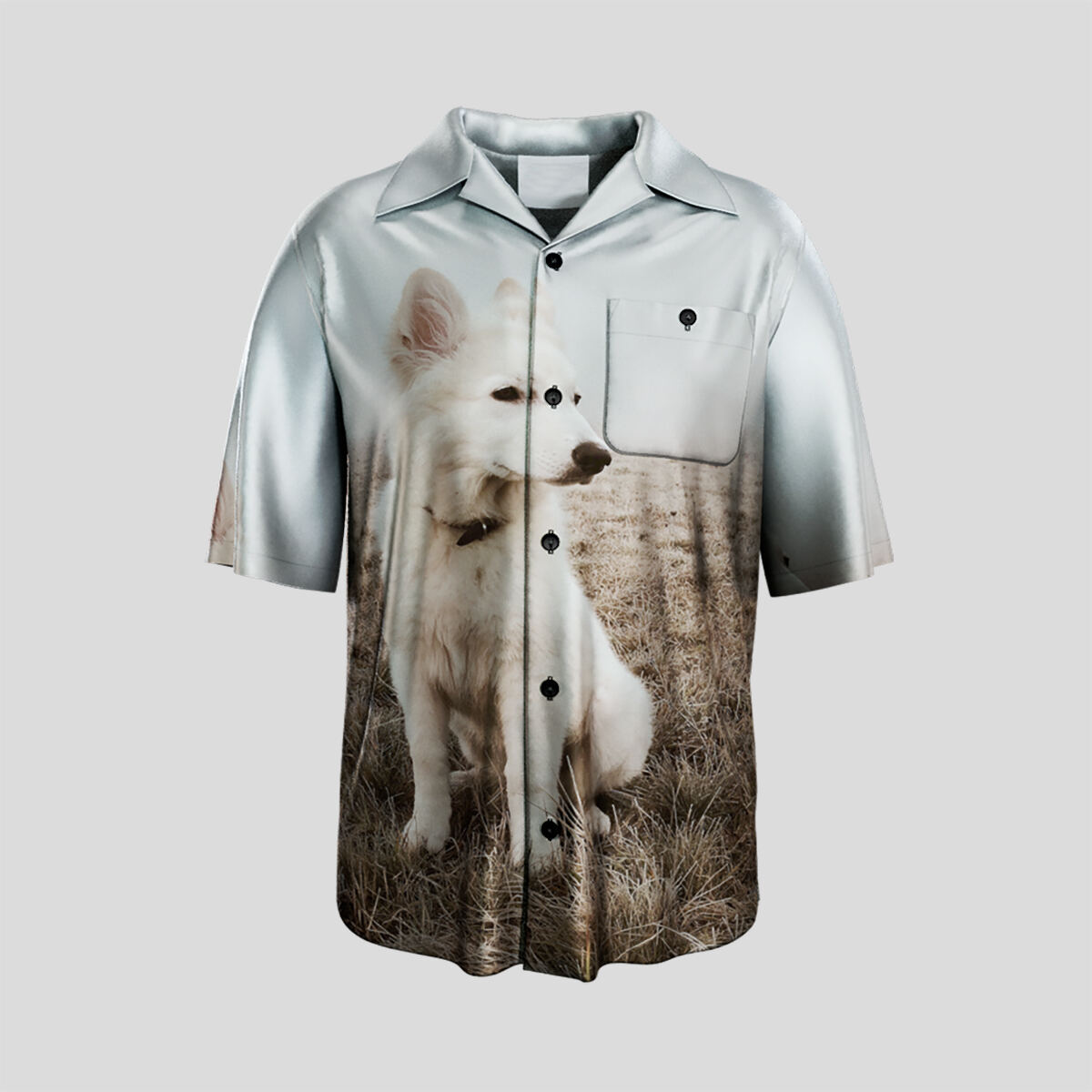 Printed Camp Collar Shirts | Printed Open Collar Shirt