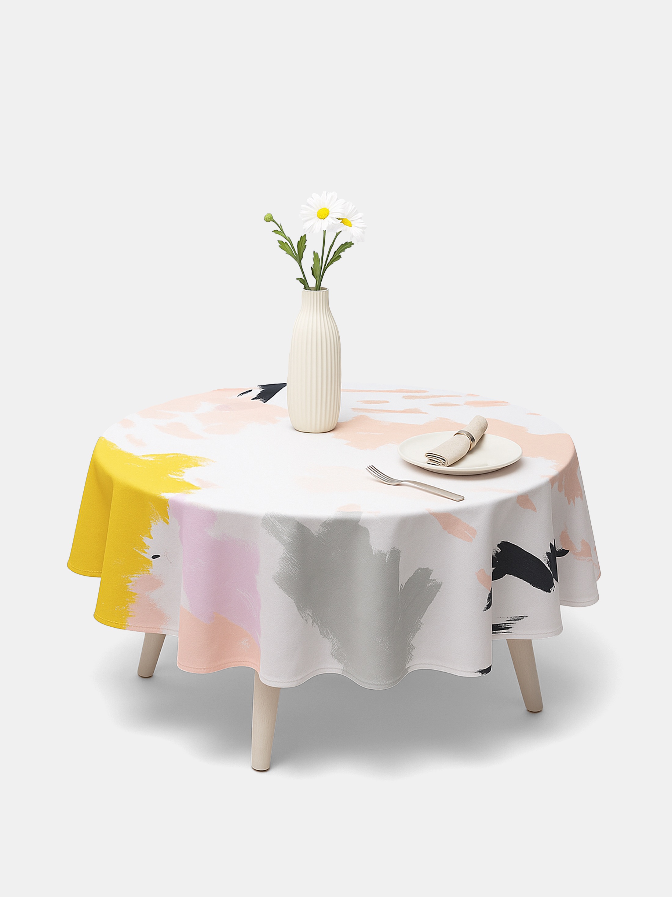 Design Custom Tablecloths with Logos | Printed Table Covers