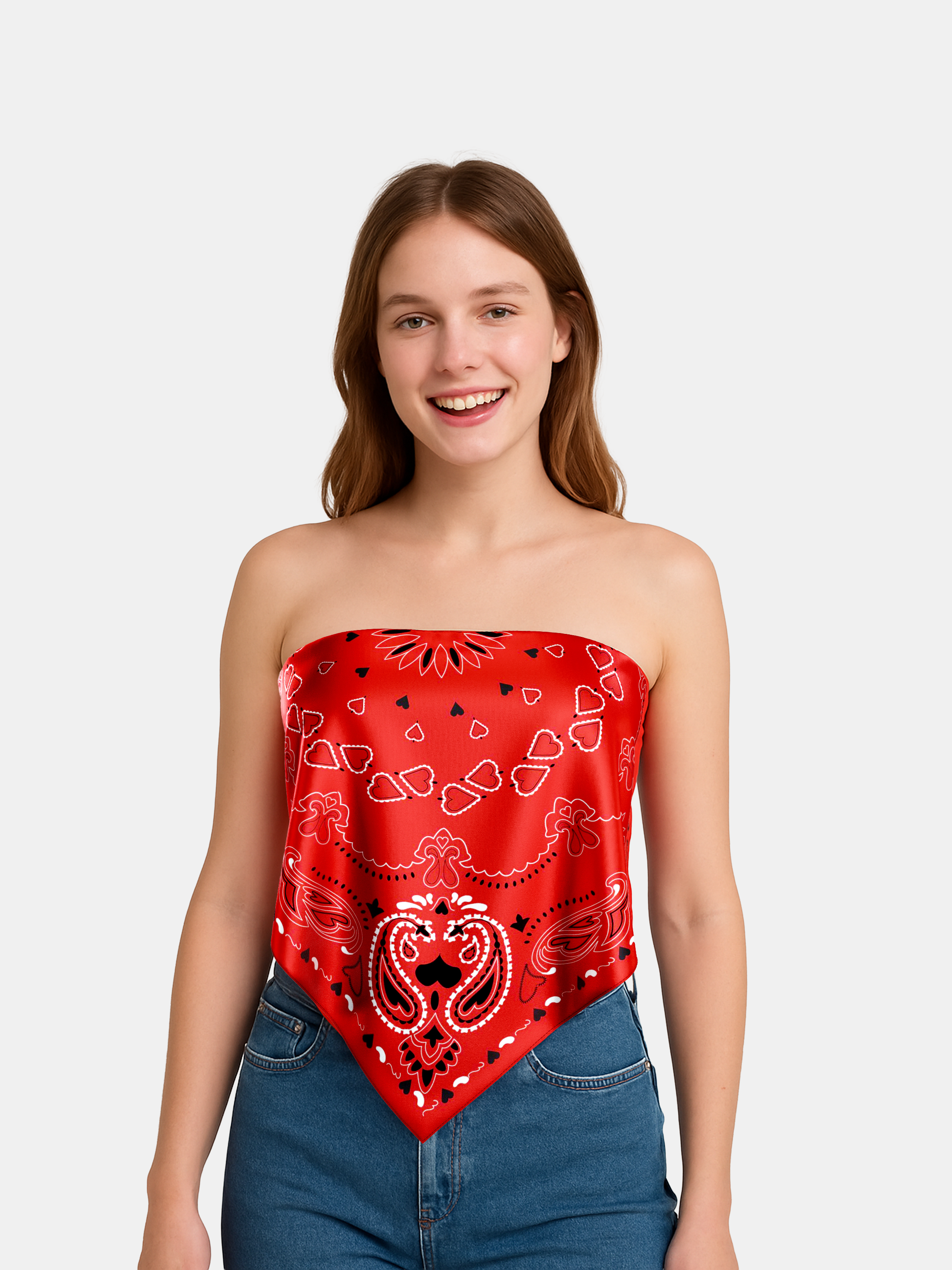 Bandana Top | Custom Bandana Halter Neck & Crop Tops