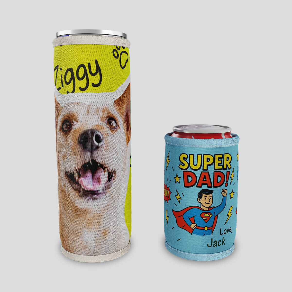 Custom Can Coolers | Personalized Stubby Holders