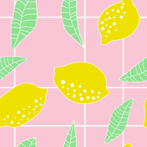 Quirky Lemon Parachute Shopping Bag