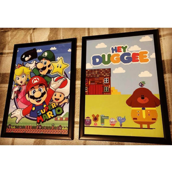 A3 Pixelated Hey Duggee Poster