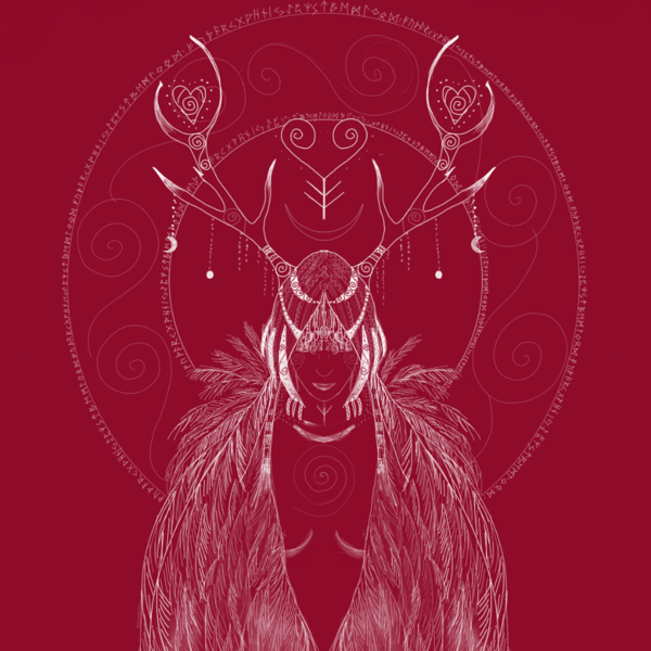 Blood Runes T-Shirt Dress